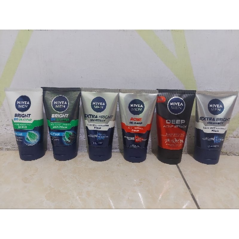 Jual TERMURAH NIVEA MEN NIVEAMEN BRIGHT 8H OIL CLEAR, ACNE OIL CLEAR ...
