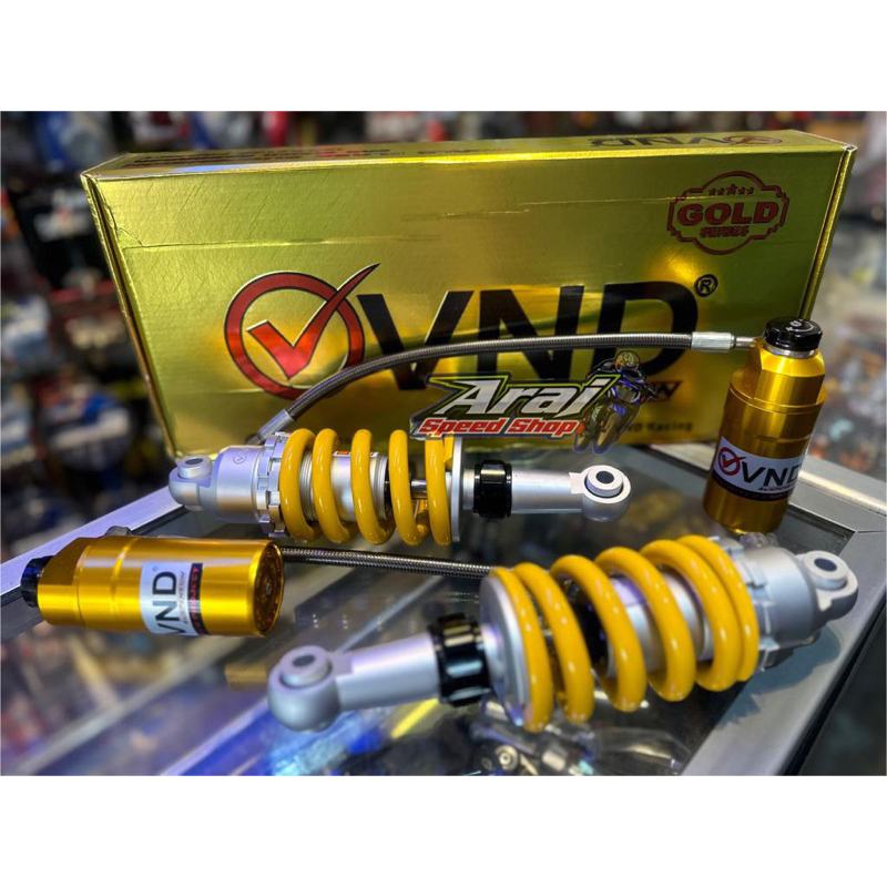 Jual Shock VND Satria 2 Tak Yellow | Shopee Indonesia