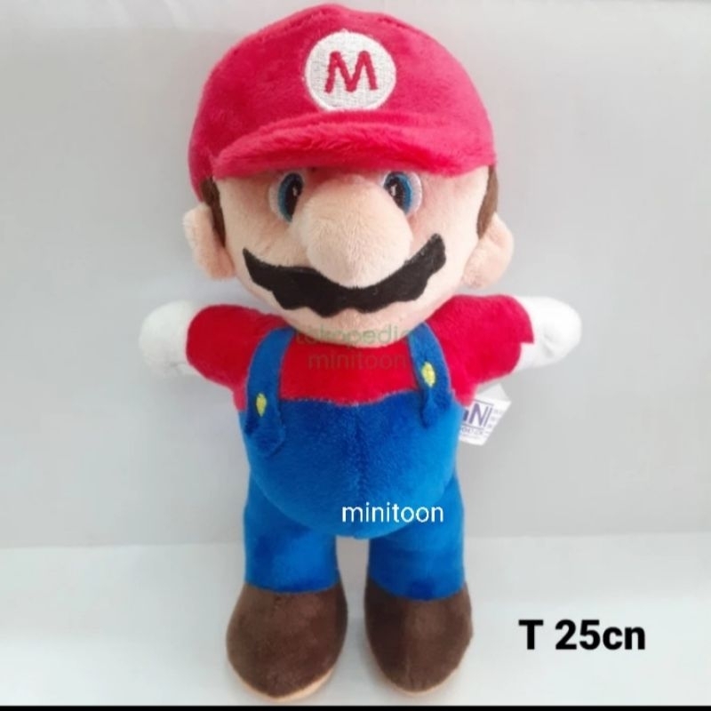 Jual Boneka SUPER MARIO BROS LUIGI doll | Shopee Indonesia
