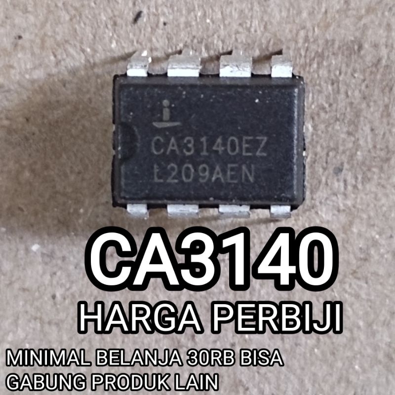 Jual IC CA3140 CA 3140 CA3140E CA3140EZ DIP-8 OP-AMP | Shopee Indonesia