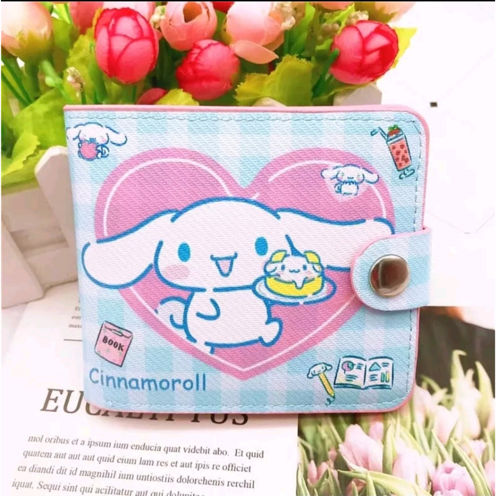 Jual Dompet Lipat Anak Sanrio Hello Kitty My Melody LTS Kuromi ...