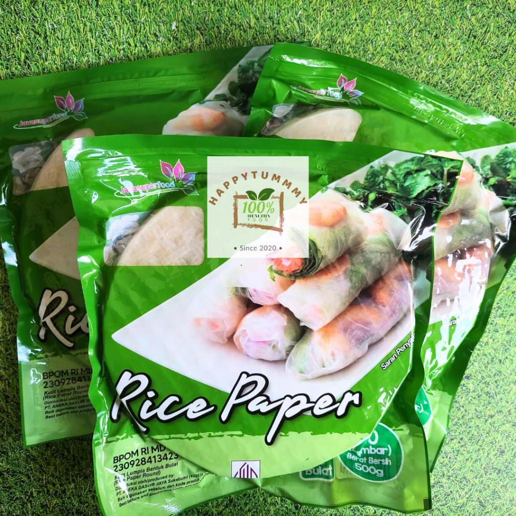 Jual HPT - JAVA Rice Paper Bulat isi 5 10 20 Lembar/Banh Trang High ...