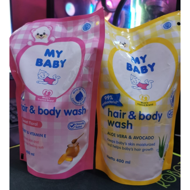 Jual My Baby Hair and Body Wash Refill 400mL | Shopee Indonesia