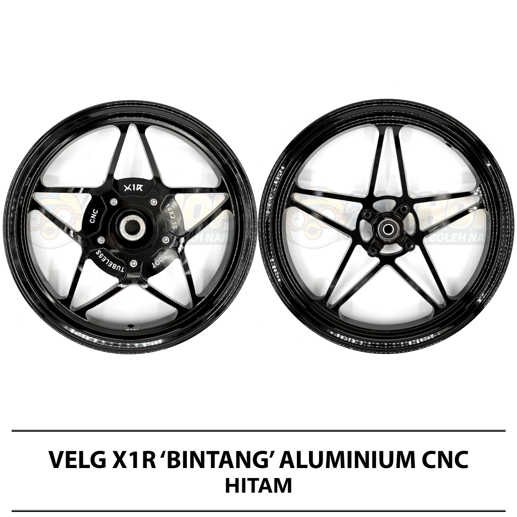 Jual Velg X1R Vario 125 / 150 Aluminium CNC Model Bintang | Shopee ...