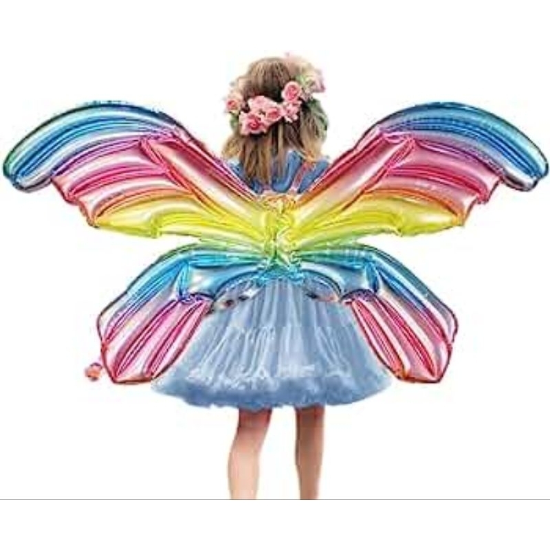Jual Wings 3D Butterfly Balloon Foil/Balon Sayap Kupu2/Angel Wings ...