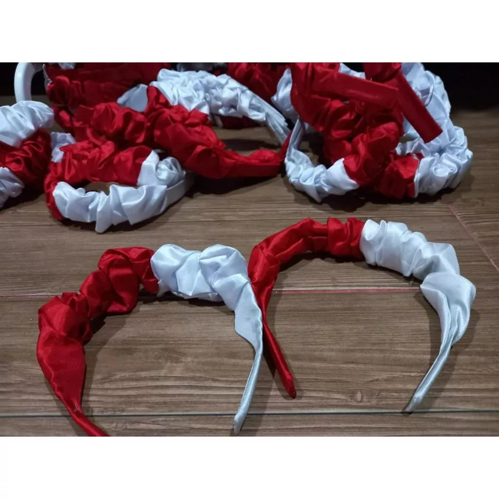 Jual [Ready Stok] Promo Bando Merah Putih, Bandana, Hiasan Kepala ...