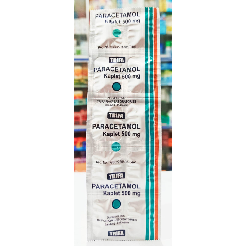 Jual Paracetamol 500MG 𝐓𝐑𝐈𝐅𝐀 𝟏 𝐒𝐓𝐑𝐈𝐏 𝐈𝐒𝐈 𝟏𝟎 𝐊𝐀𝐏𝐋𝐄𝐓 - Meredakan Demam ...