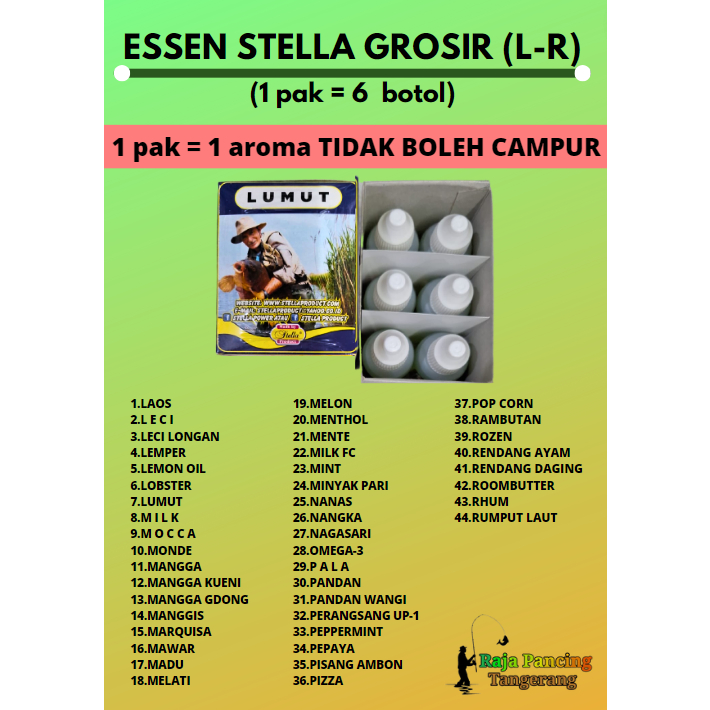 Jual Essen Stella GROSIR 3 (L-R) (1 pak = 6 botol) | Shopee Indonesia