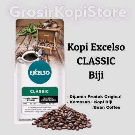 Jual Kopi Biji Excelso Classic 200g | Shopee Indonesia