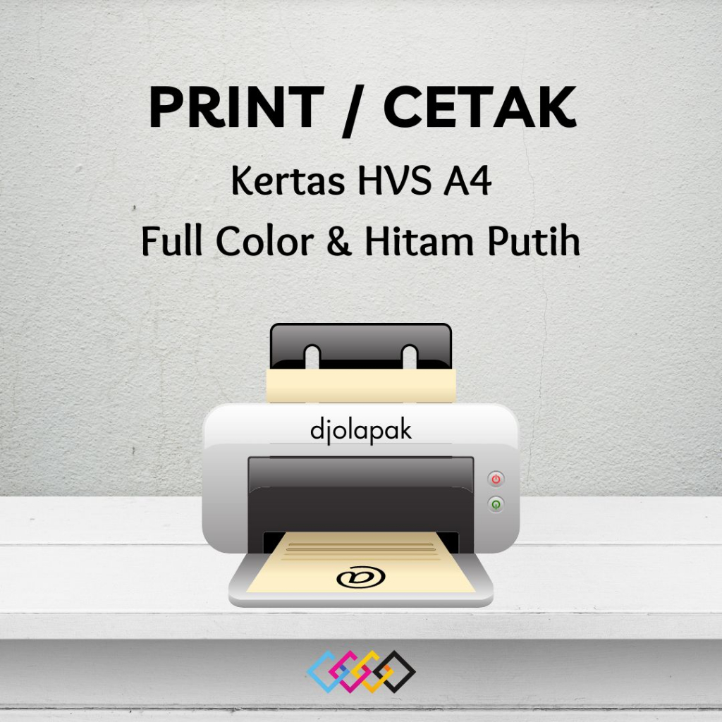 Jual Print A4 Cetak HVS A4 Warna / Hitam Putih | Shopee Indonesia