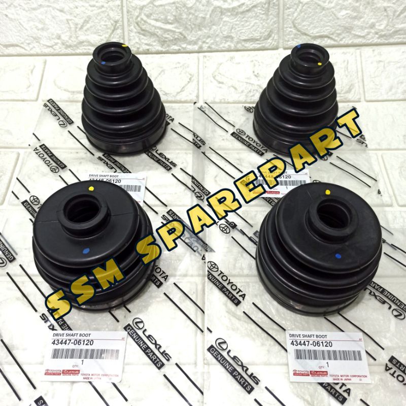 Jual Karet Boot Booth CV Joint As Roda Dalam Luar Harrier ACU30 Th 2003-2012 Original 1set ...