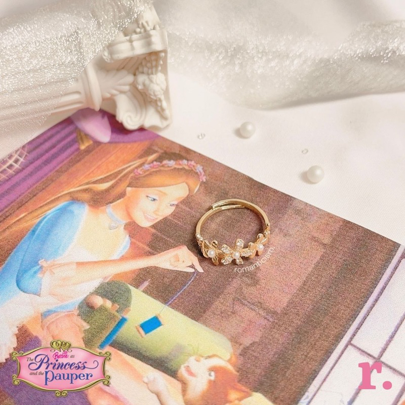 Jual romanticism. Barbie Crown Collection Adjustable Ring - Cincin ...