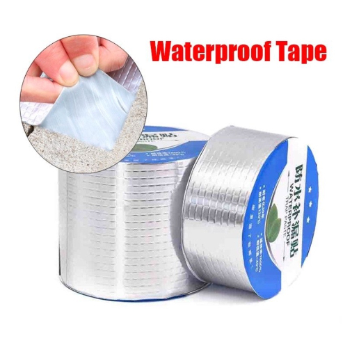 Jual LAKBAN ANTI BOCOR ALUMINUM FOIL TAPE WATERPROOF 3METER 5M LEM SERBAGUNA ANTI BOCOR BUTYL ...