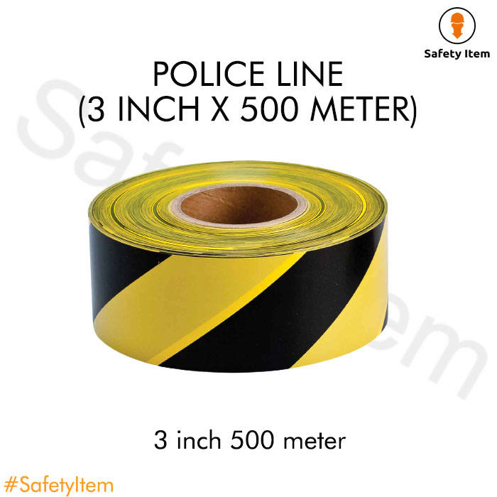 Jual Police Line 3 inchi 500 meter / Police Line 3 inch 500 m / Garis ...