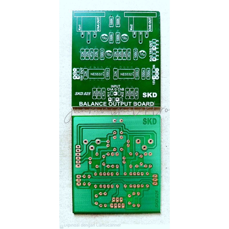 Jual PCB BALANCE OUTPUT STEREO 6×6,5 CM | Shopee Indonesia