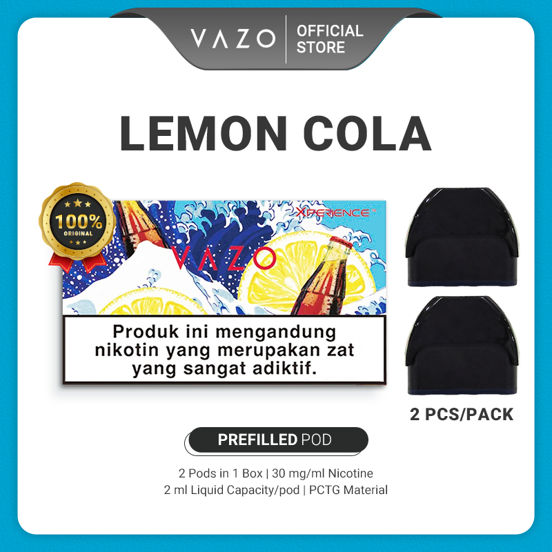 Jual VAZO Zippo Vape Pod-Lemon Cola(2 Pods) | Shopee Indonesia