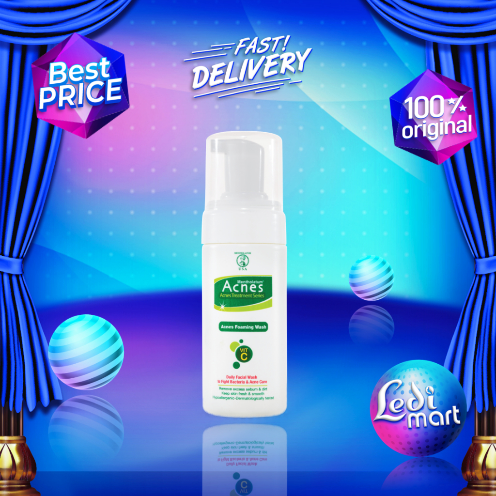 Jual Acnes Foaming Wash 100ml | Gentle Foam Face Wash | Sabun Cuci Muka ...
