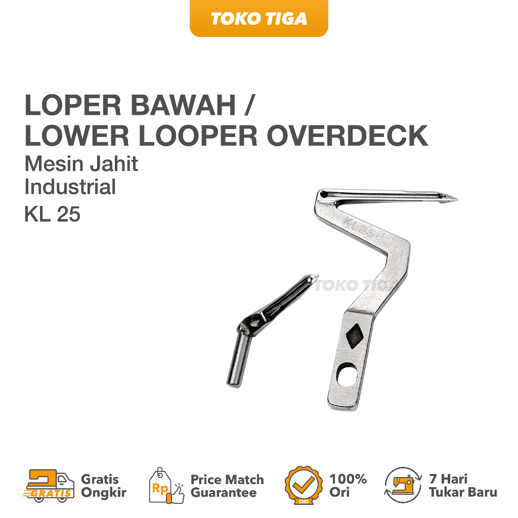 Jual Looper/Loper Set Obras Benang 4 High Speed Industrial (KL25 - LP26 ...