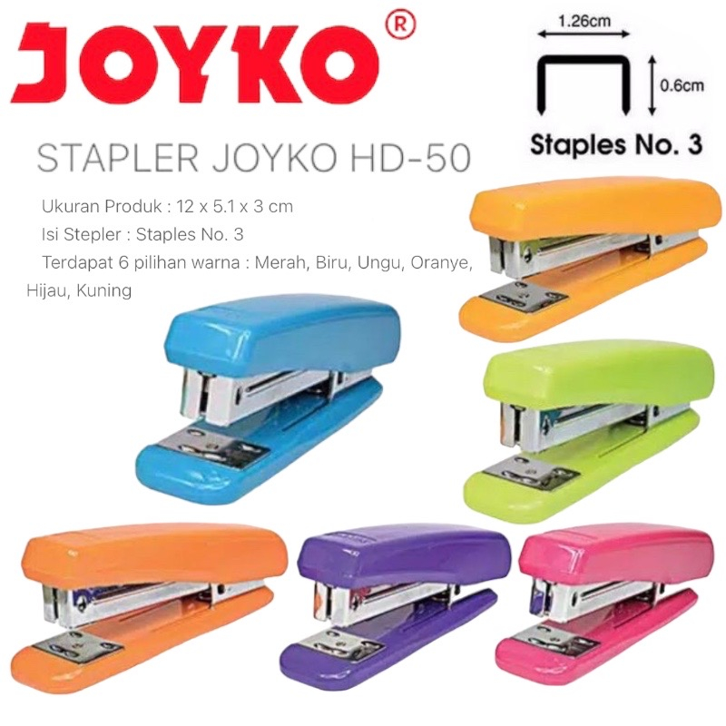 Jual Stapler Stepler Jepretan Joyko HD-50 | Shopee Indonesia