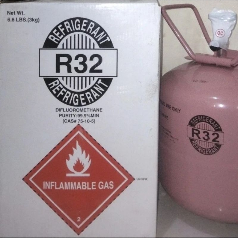 Jual FREON REFRIGERANT R 32 6.6 LBS (3KG) | Shopee Indonesia