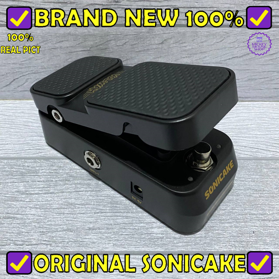 Jual Efek Gitar SONICAKE VolWah Crybaby Vintage Volume Expression Pedal ...