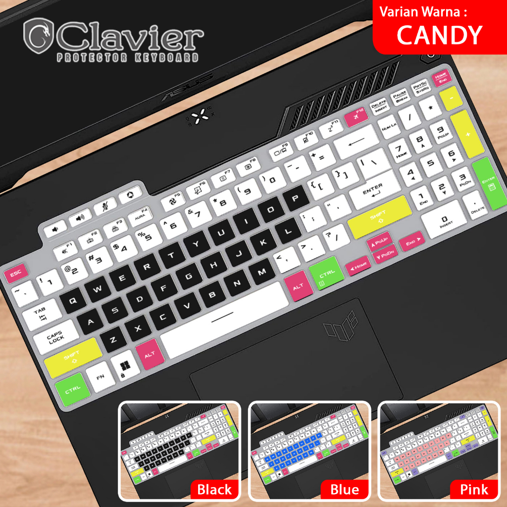 Jual Cover Keyboard Screen Protector Garskin Laptop Anti Gores Asus TUF ...