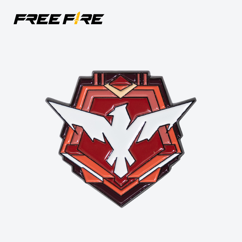 Jual pin(pin bros) Free Fire Desain Heroic (Bahan enamel pelat timah ...
