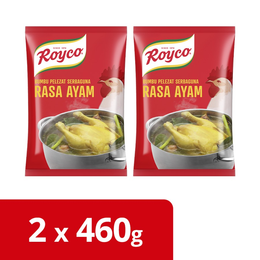 Jual Royco Bumbu Penyedap Rasa Ayam Pouch 460g Twin Pack | Shopee Indonesia