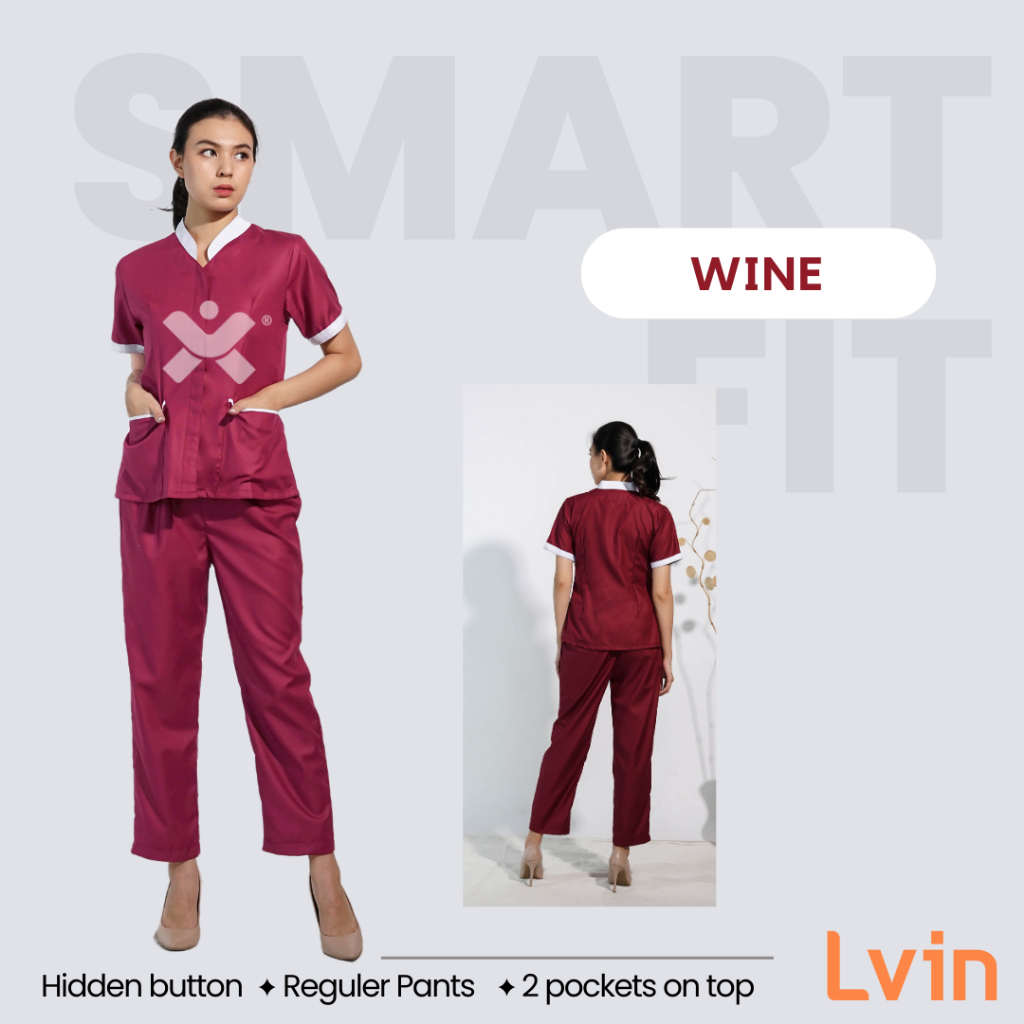 Jual Lvin Baju Seragam suster Hana Series / nanny uniform/seragam ...