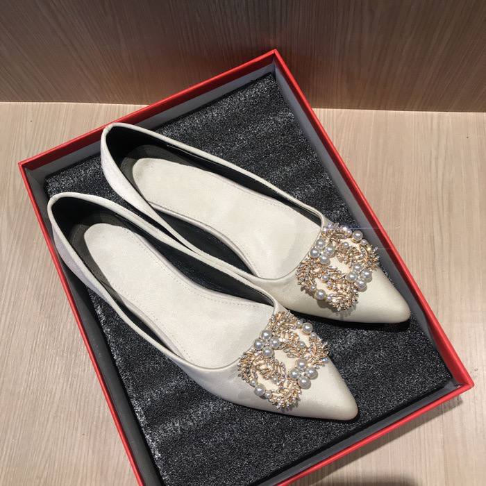 Jual flatshoes wedding wanita/flatshoes import/flatshoes pesta/sepatu ...