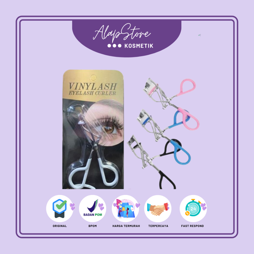 Jual Salsa Eyelash Curler / Vinylash Alat Pelentik Bulu Mata / Penjepit ...