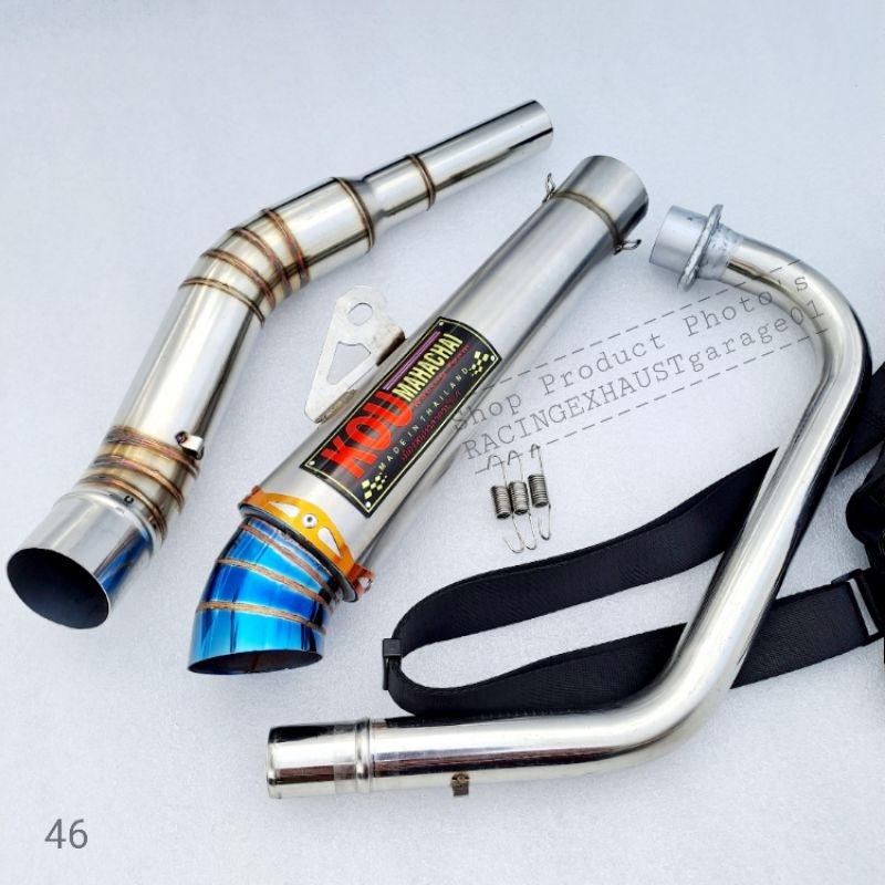 Jual KOU Mahachai Conical Open Spec Exhaust pipe Skygo 125,150/ Pinoy ...