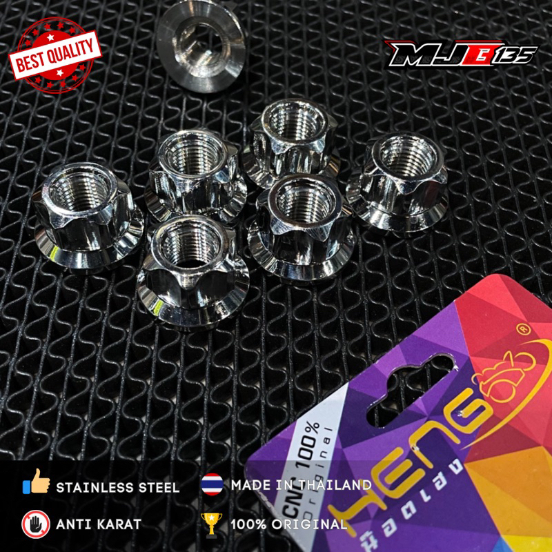 Jual PROBOLT MUR PROBOLT 14 STAINLESS ANTI KARAT HENG THAILAND (1 PCS ...