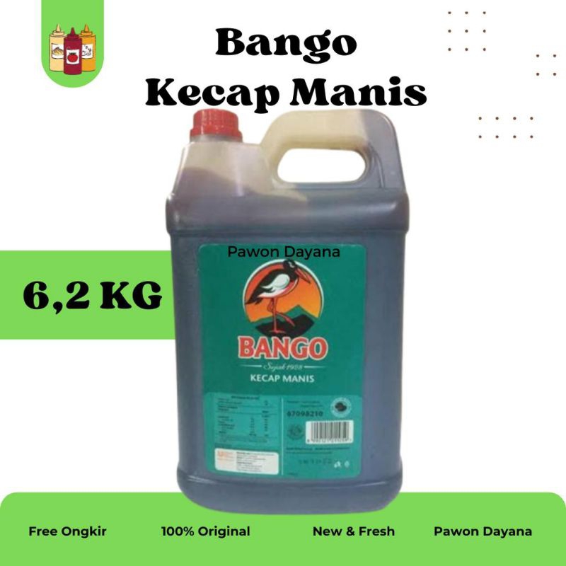 Jual Kecap Manis Bango Jerigen / Bango Kecap Manis Drigen / Kecap Manis ...