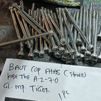 Jual BAUT COP ATAS STAINLESS / BAUT COP STAINLESS BAUT COP ATAS BAHAN ...