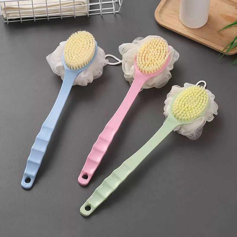 Jual Sikat Punggung Dan Shower 2in1 Body Brush Sikat Pembersih Badan 2 ...