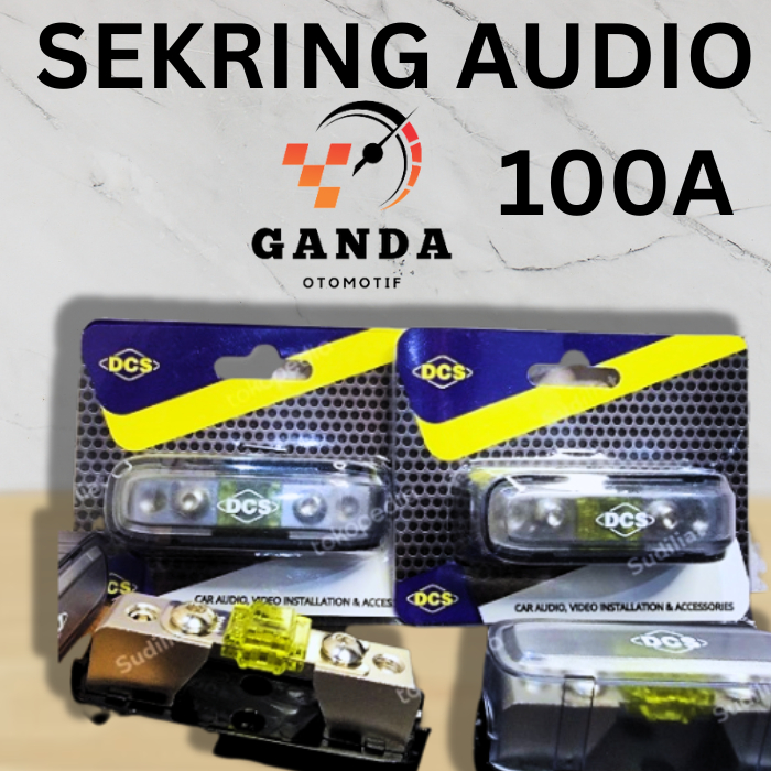 Jual SEKRING / SIKRING FUSE AUDIO / MOBIL FUSE HOLDER AUDIO MOBIL - 100 ...