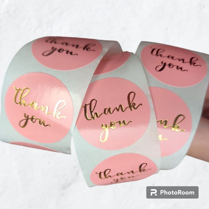 Jual Kartu ucapan, stik kartu dan sticker thank you | Shopee Indonesia