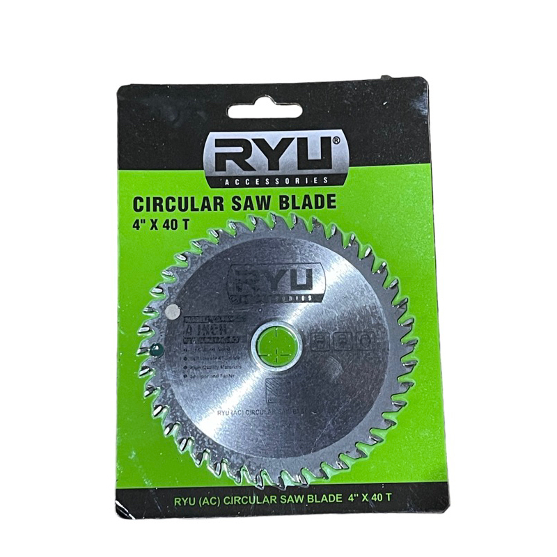 Jual Mata Gerinda Potong Kayu 4"x40T Ryu/ Mata circular 4" | Shopee ...