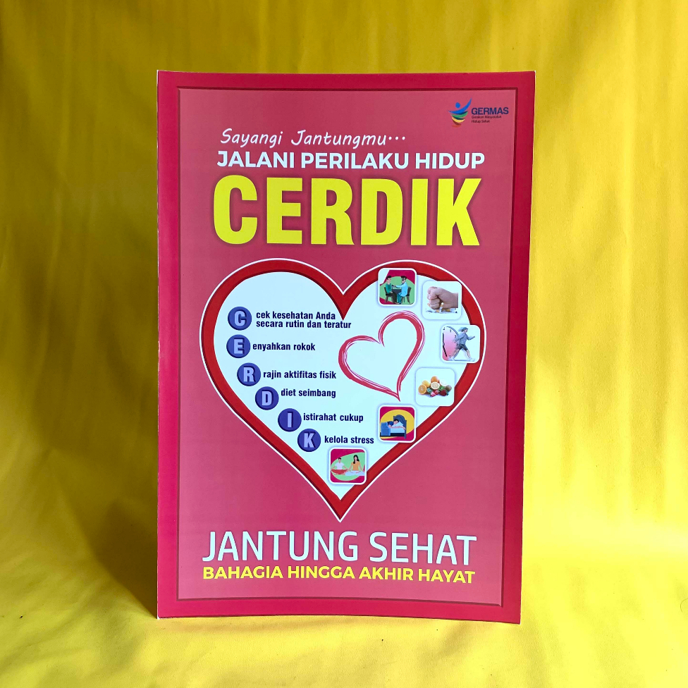 Jual Poster Kesehatan | Poster Sayangi Jantungmu | Poster Jantung Sehat ...