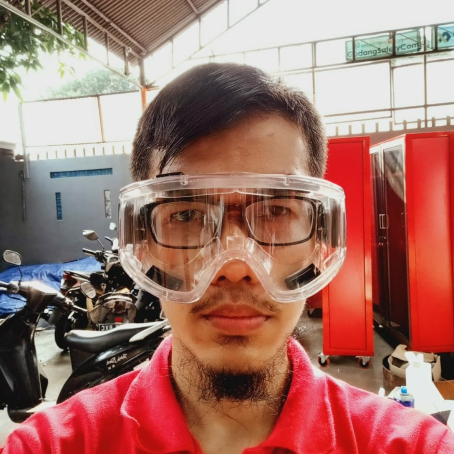 Jual Safety Google / Safety Glasses / Kacamata APD Pelindung model ...
