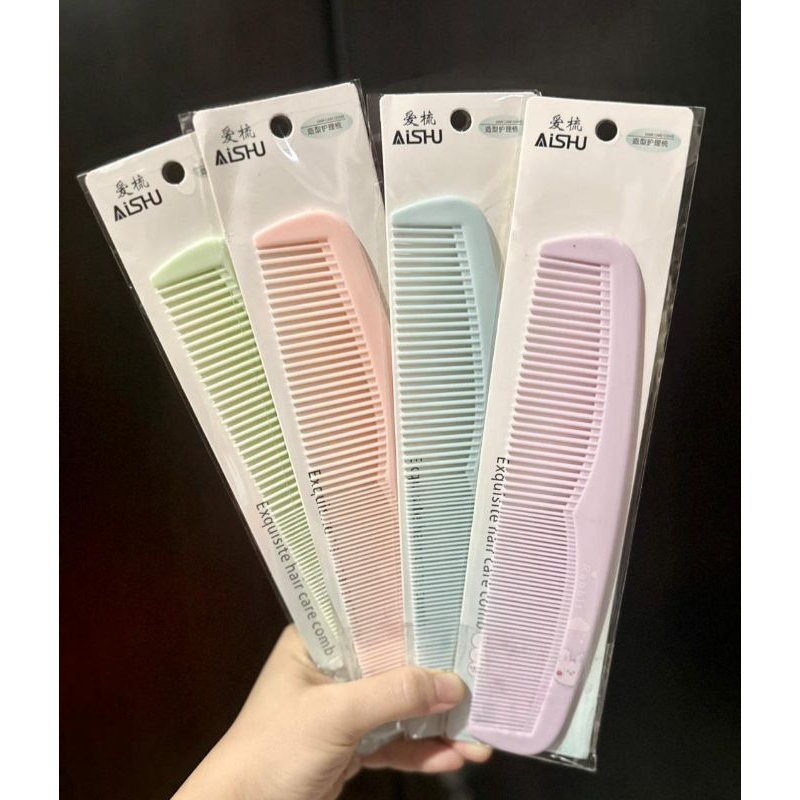 Jual Sisir Rambut 2 in 1 Rapat dan Renggang Sisir Karakter Warna Rapet ...