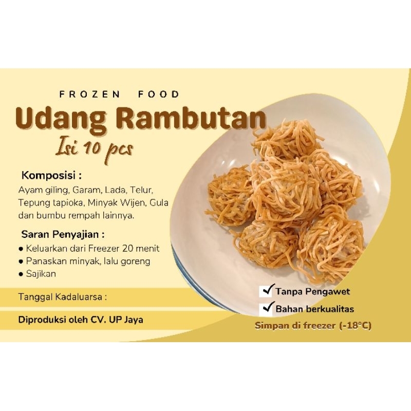 Jual udang rambutan isi 10 pcs | Shopee Indonesia