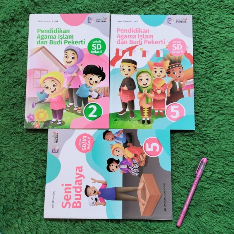 Jual ORIGINAL BUKU PENDIDIKAN AGAMA ISLAM DAN BUDI PEKERTI SENI BUDAYA KELAS 2 5 SD KURIKULUM ...