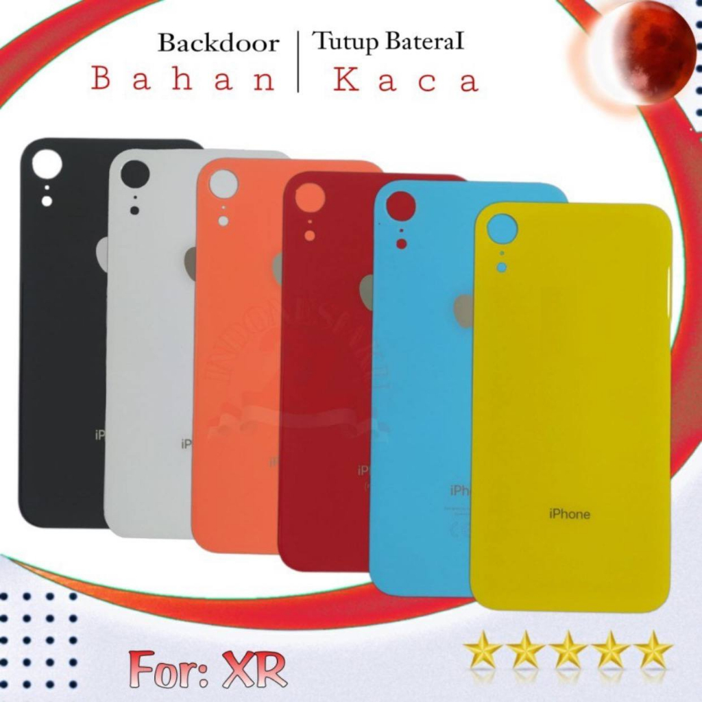 Jual BACKDOOR XR TUTUP BATERAI BACKCOVER BACK CASING ORIGINAL | Shopee ...