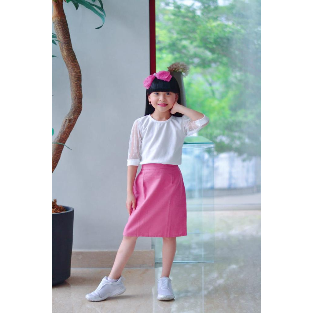 Jual NAAMI SKIRT - Rok Linen Anak 1-5 Tahun | Rok Pendek Anak Perempuan ...