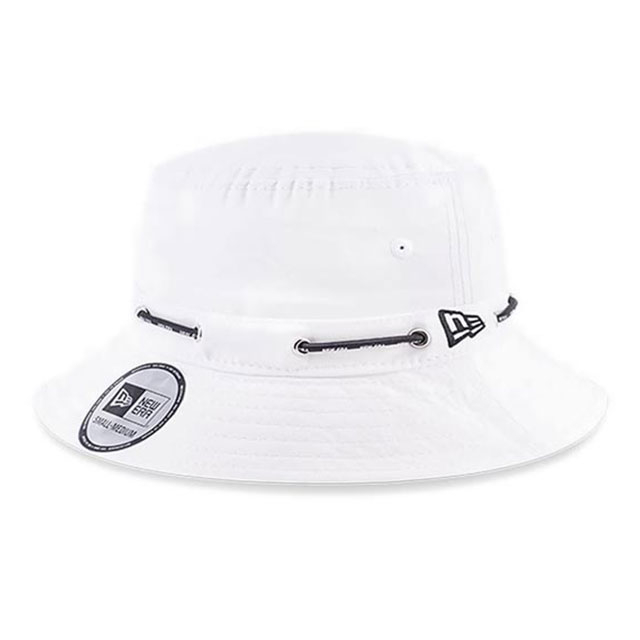 Jual TOPI NEW ERA Shock Cord Bucket Hat White Original *BEST SELLER ...