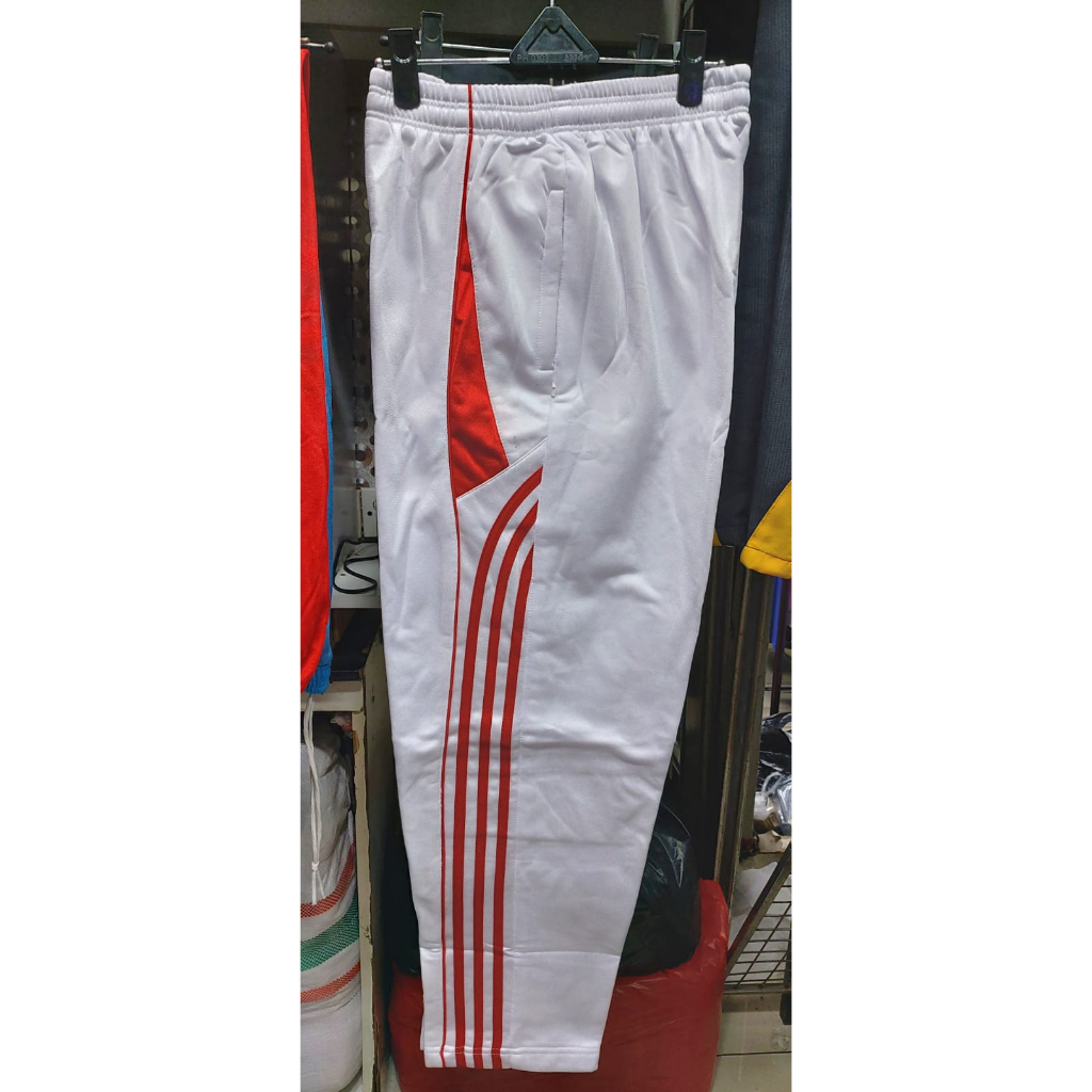 Jual CELANA TRAINING MERAH PUTIH LIST MERAH /CELANA TRAINING MERAH ...