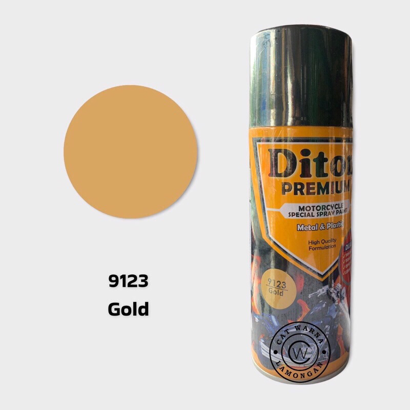 Jual Diton Premium 9123 Gold | Pylox Cat Semprot Pilok Motor Pilox ...