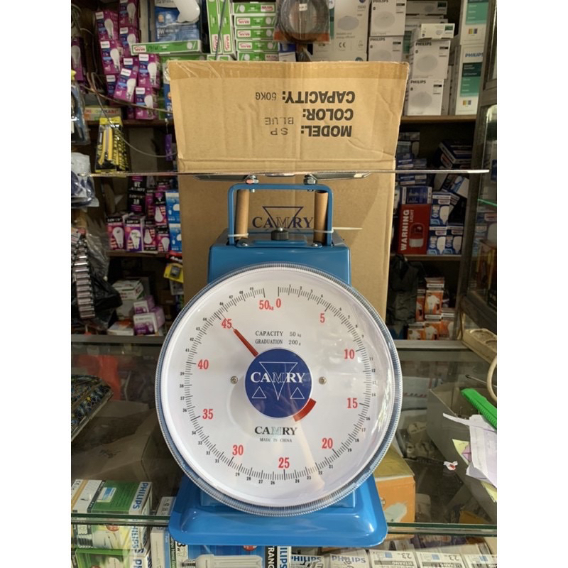 Jual TIMBANGAN DUDUK JARUM ANALOG DATAR ASIA CAMRY 50kg 50 kg TIMBANGAN LAUNDRY BUAH DLL ...